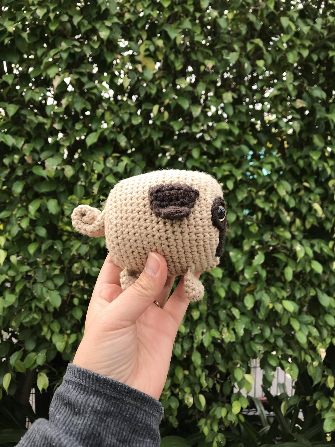 Pattern: Year Of The Dog Pug (digital Pdf Pattern) on Luulla